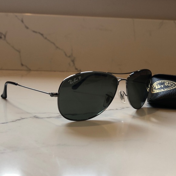Ray-Ban | Accessories | Ray Ban Polarized Cockpit Sunglasses | Poshmark